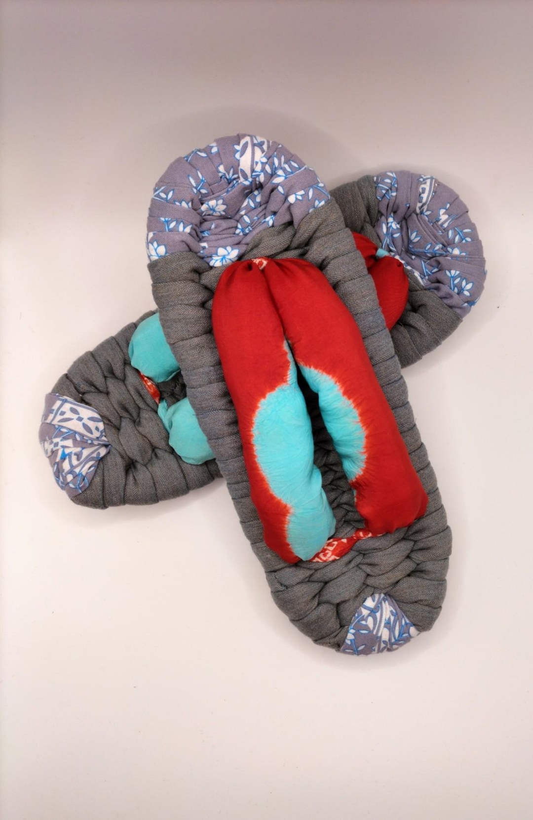 Men's Slippers, Slippers Women, 25.5cm, Flip Flops, Nuno Zori, Handmade ...