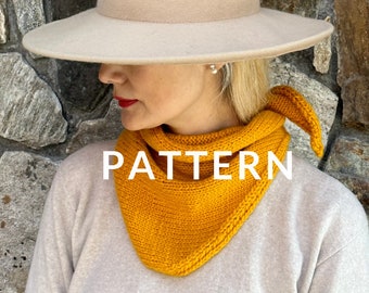 Crochet Neckerchief Pattern - Etsy