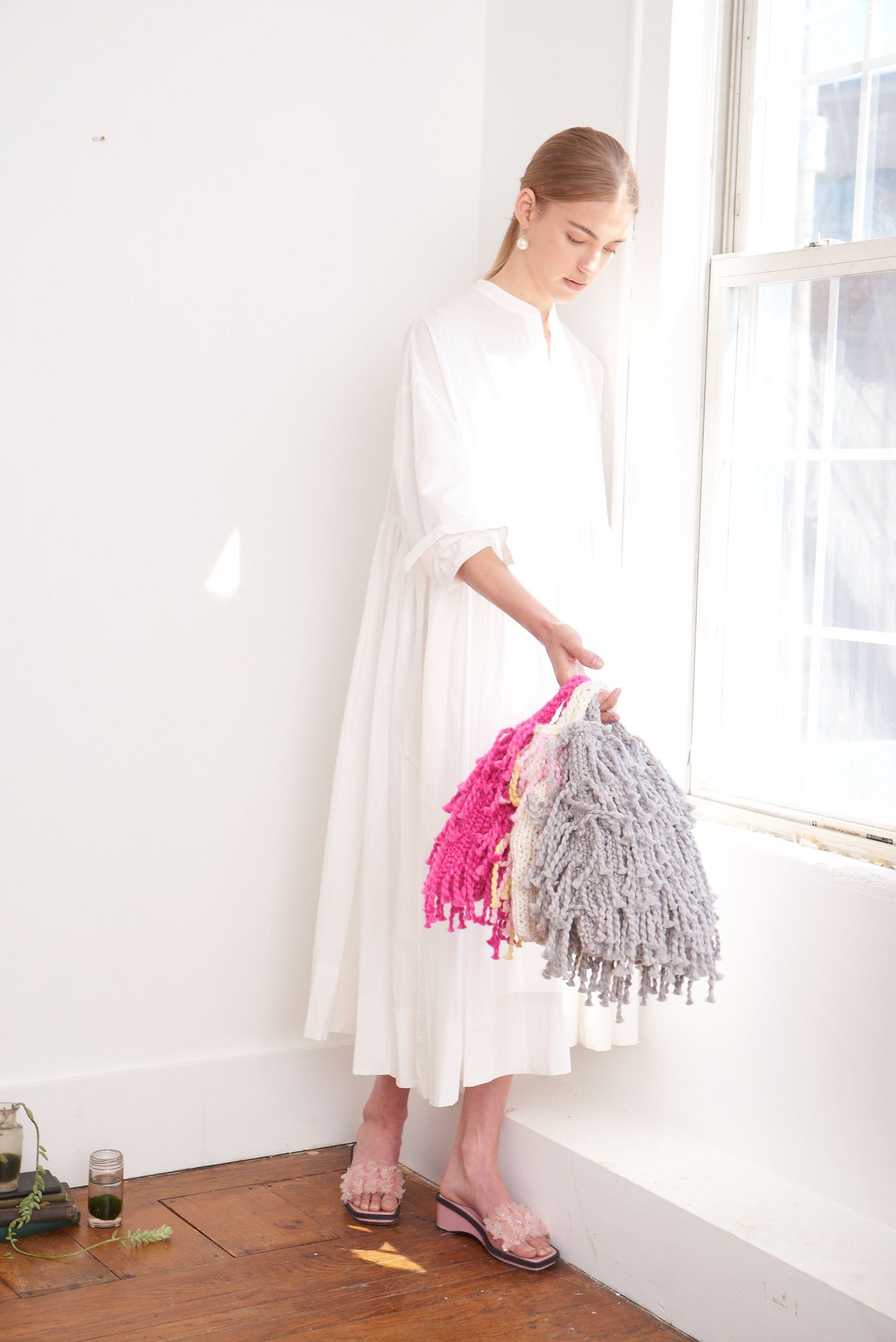 Loopy Mango DIY Kit Mini Market Fringe Bag Big Cotton | Etsy