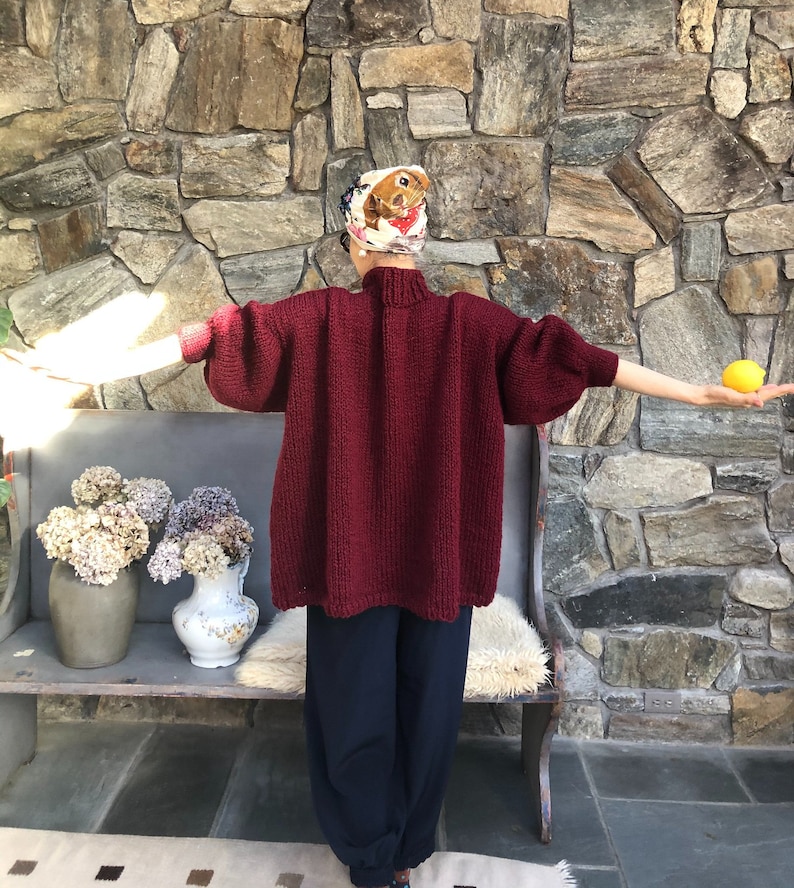 Loopy Mango My Favorite Sweater PATTERN Dream merino | Etsy