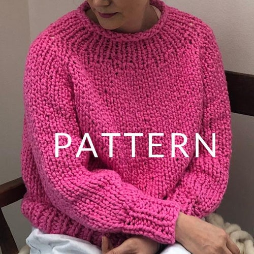 Loopy Mango Sailor's Dream Sweater PATTERN Big Cotton - Etsy