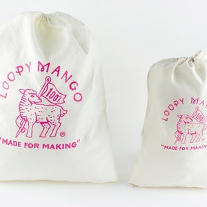 Loopy Mango Drawstring Bag - Etsy