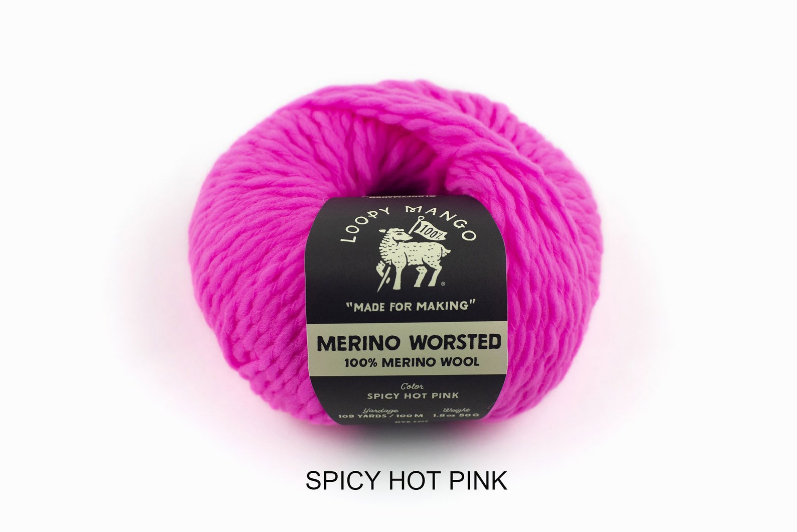 Loopy Mango Dream merino Worsted Yarn - Etsy