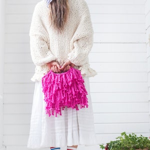 Loopy Mango DIY Kit - Mini Market Fringe Bag - Big Cotton - Etsy