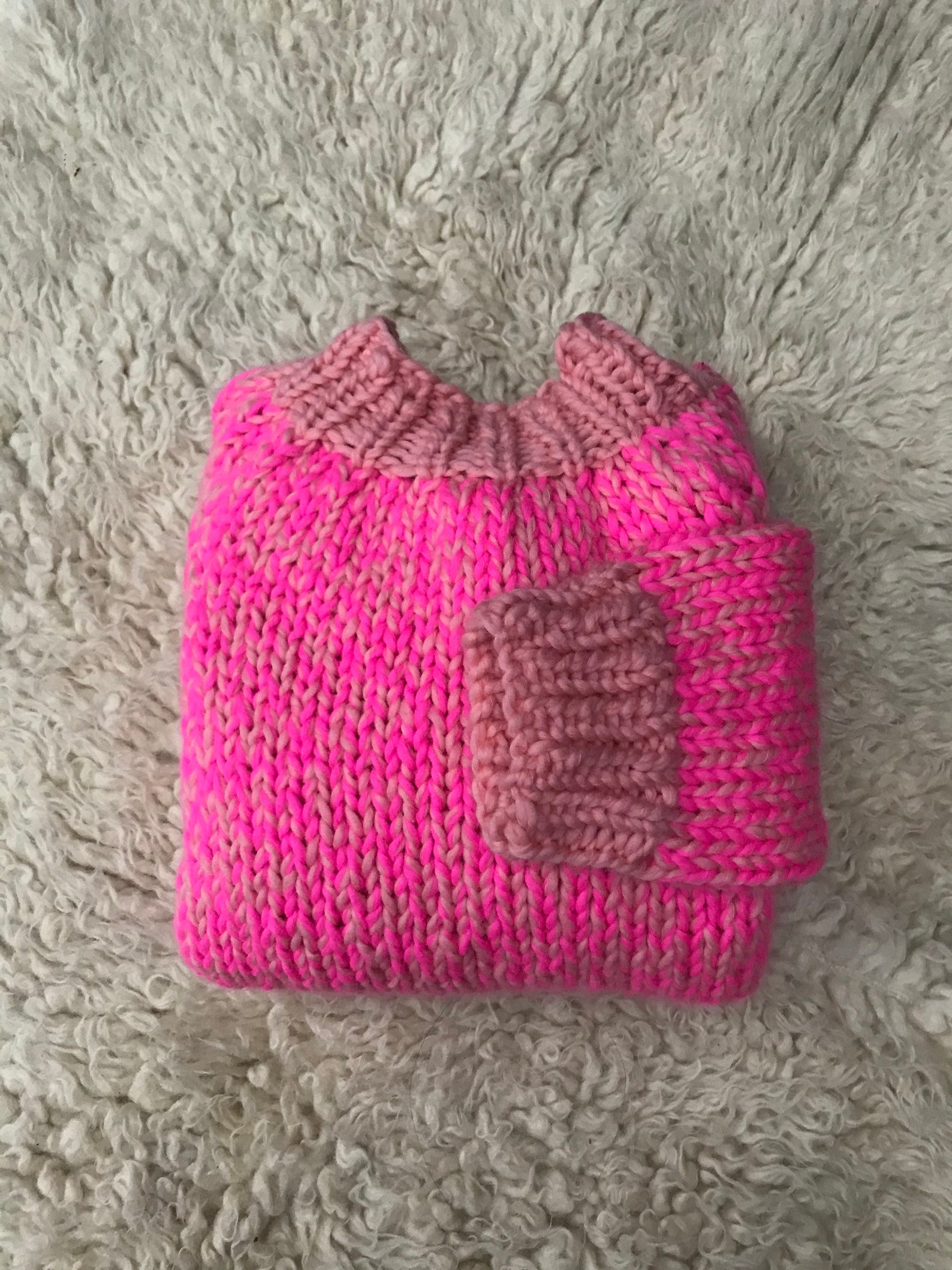 Loopy Mango DIY Kit the Artist Sweater SIZE L W/ NEEDLES | Etsy