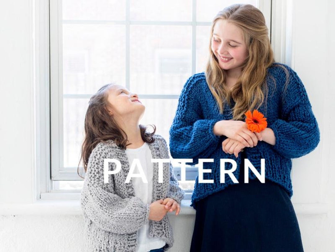 Loopy Mango Mini Cardi PATTERN - Etsy