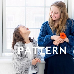 Loopy Mango Mini Cardi PATTERN - Etsy