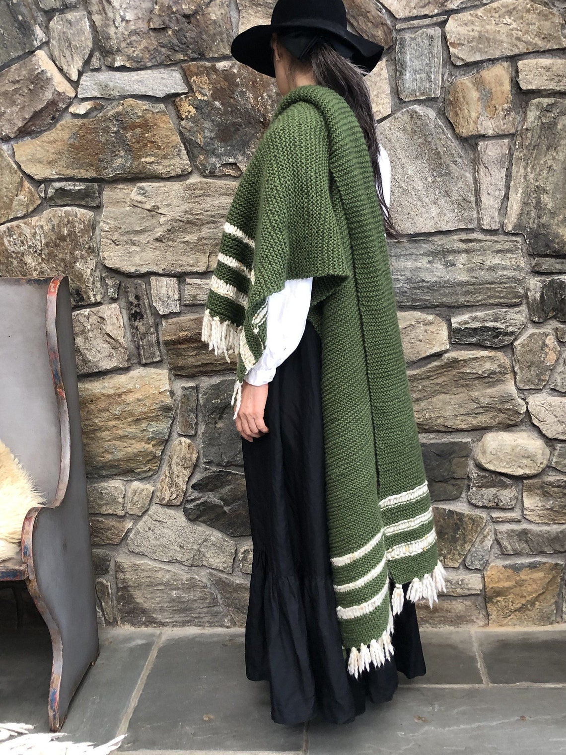 Loopy Mango DIY Kit Nomad Shawl Blanket Dream merino | Etsy