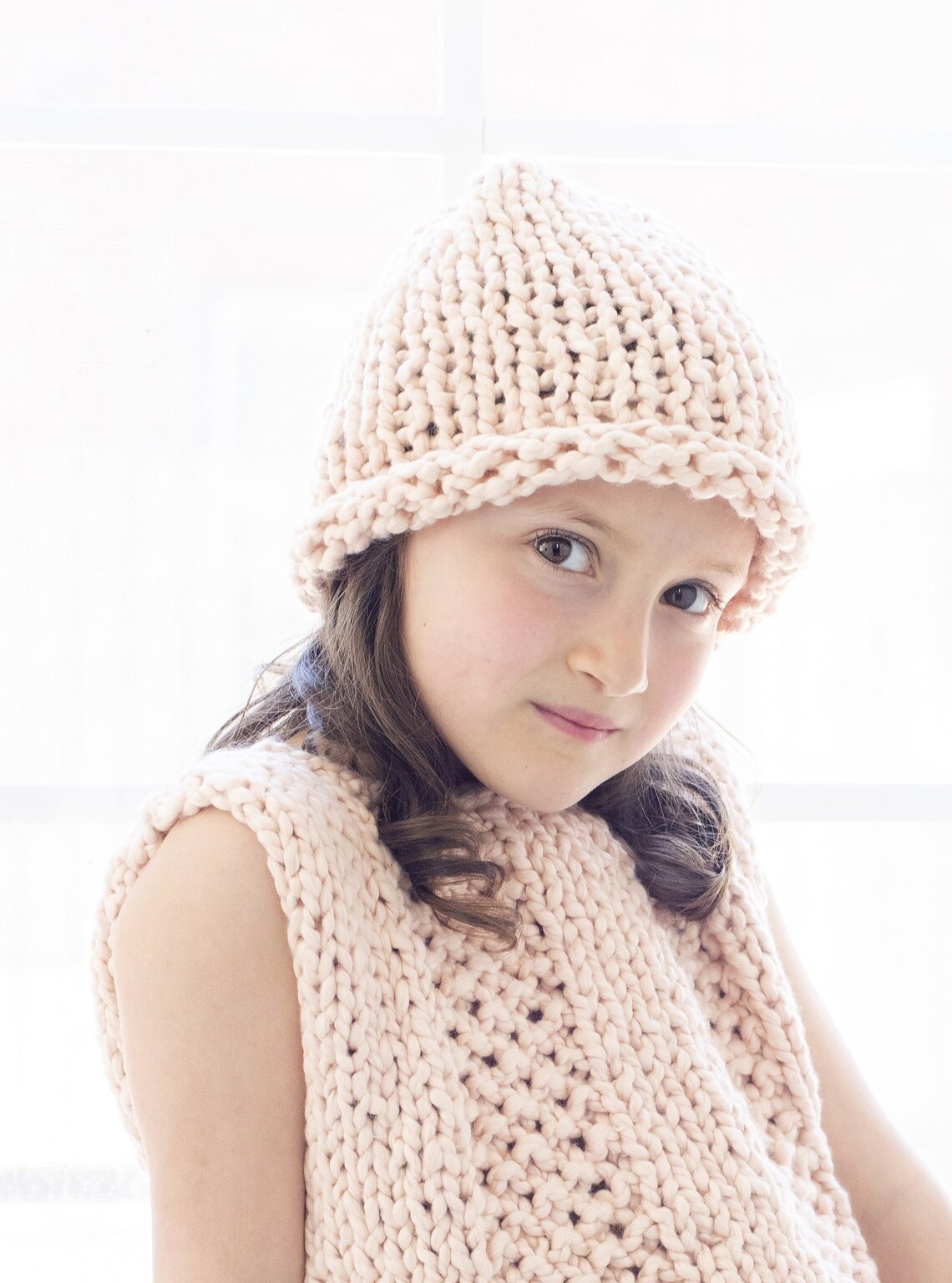 Loopy Mango DIY Kit Mini Everyday Beanie Big Cotton | Etsy