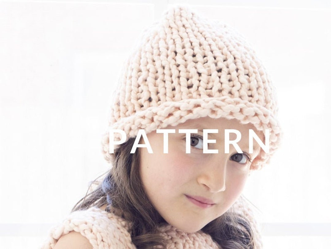 Loopy Mango Mini Everyday Beanie Pattern-big Cotton - Etsy