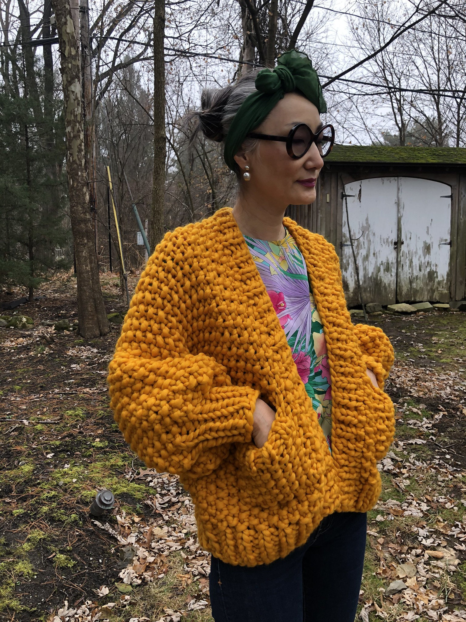 Loopy Mango Everyday Cardigan PATTERNS Merino No. 5 AND Big | Etsy