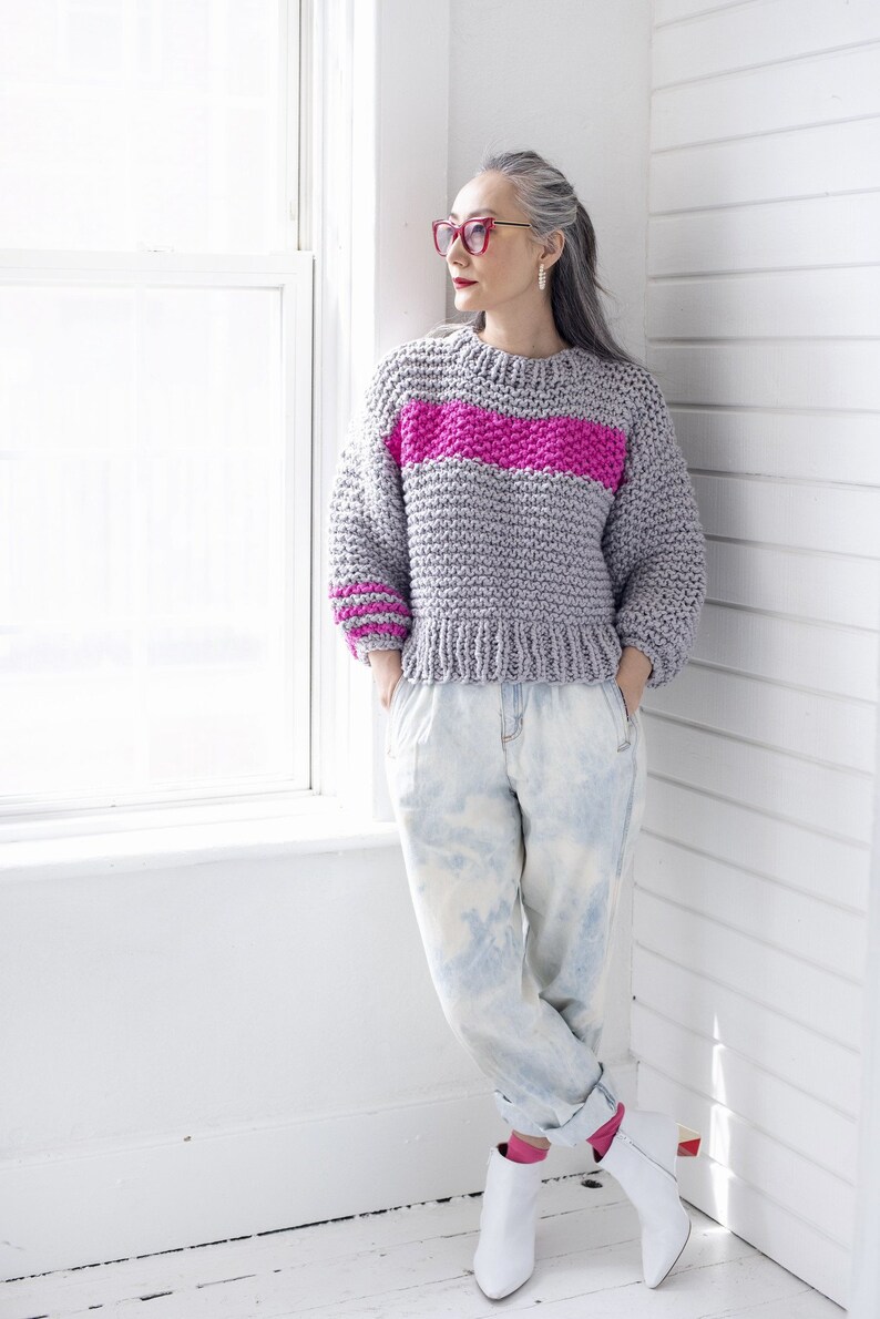 Loopy Mango Sailor's Dream Sweater PATTERN- Big Cotton - Etsy