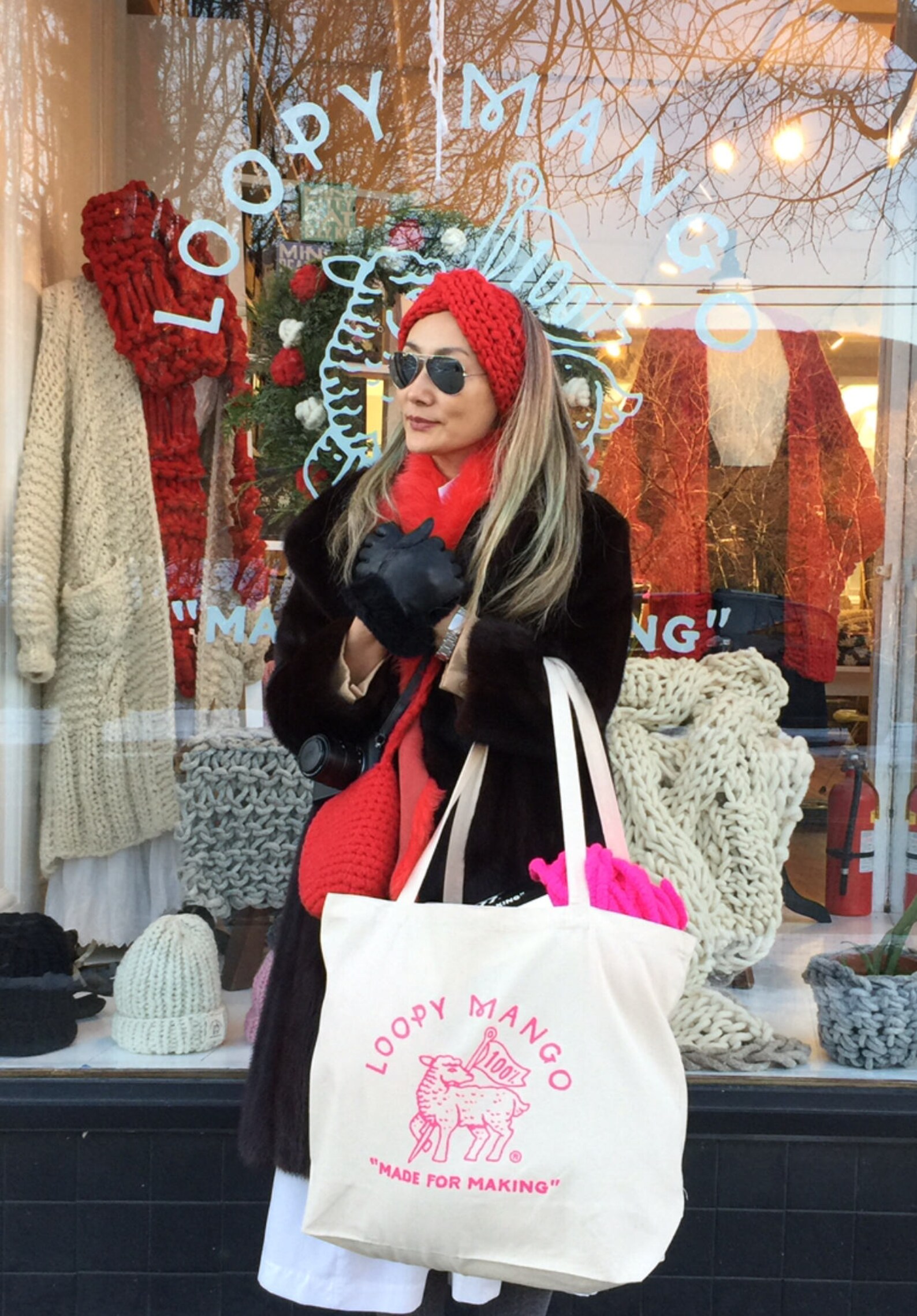 Loopy Mango Tote Bag - Etsy