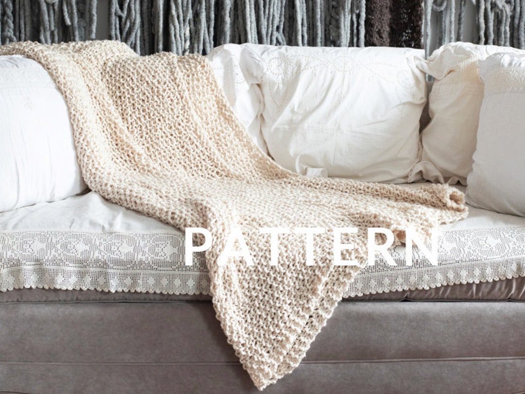 Loopy Mango Big Cotton Blanket PATTERN - Big Cotton - Etsy