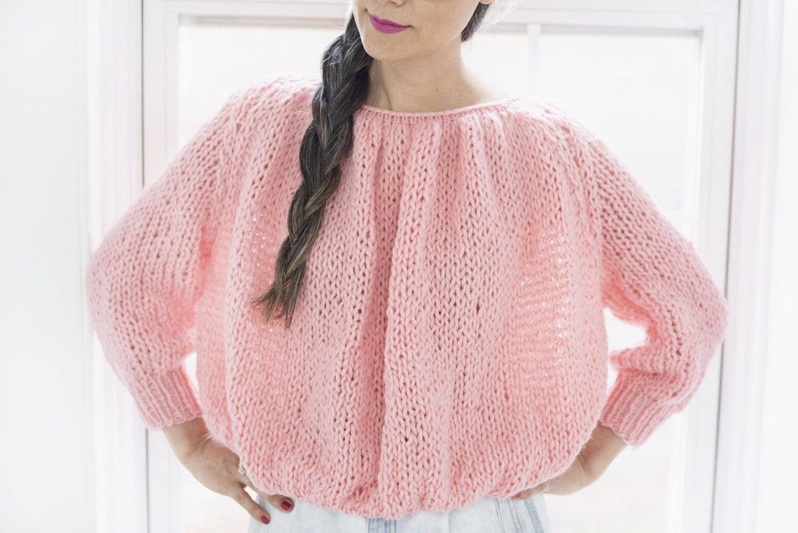 Loopy Mango DIY Kit Rhinebeck Sweater Dream merino | Etsy