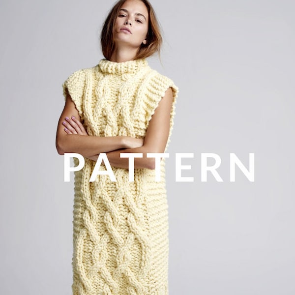 Knit Dress Pattern - Etsy UK