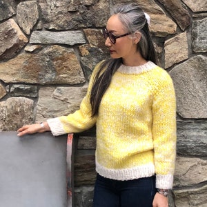 Loopy Mango DIY Kit the Artist Sweater SIZE L W/ NEEDLES - Etsy