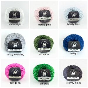 Loopy Mango DIY Kit Mini Cropped Cardigan Big Cotton-more - Etsy