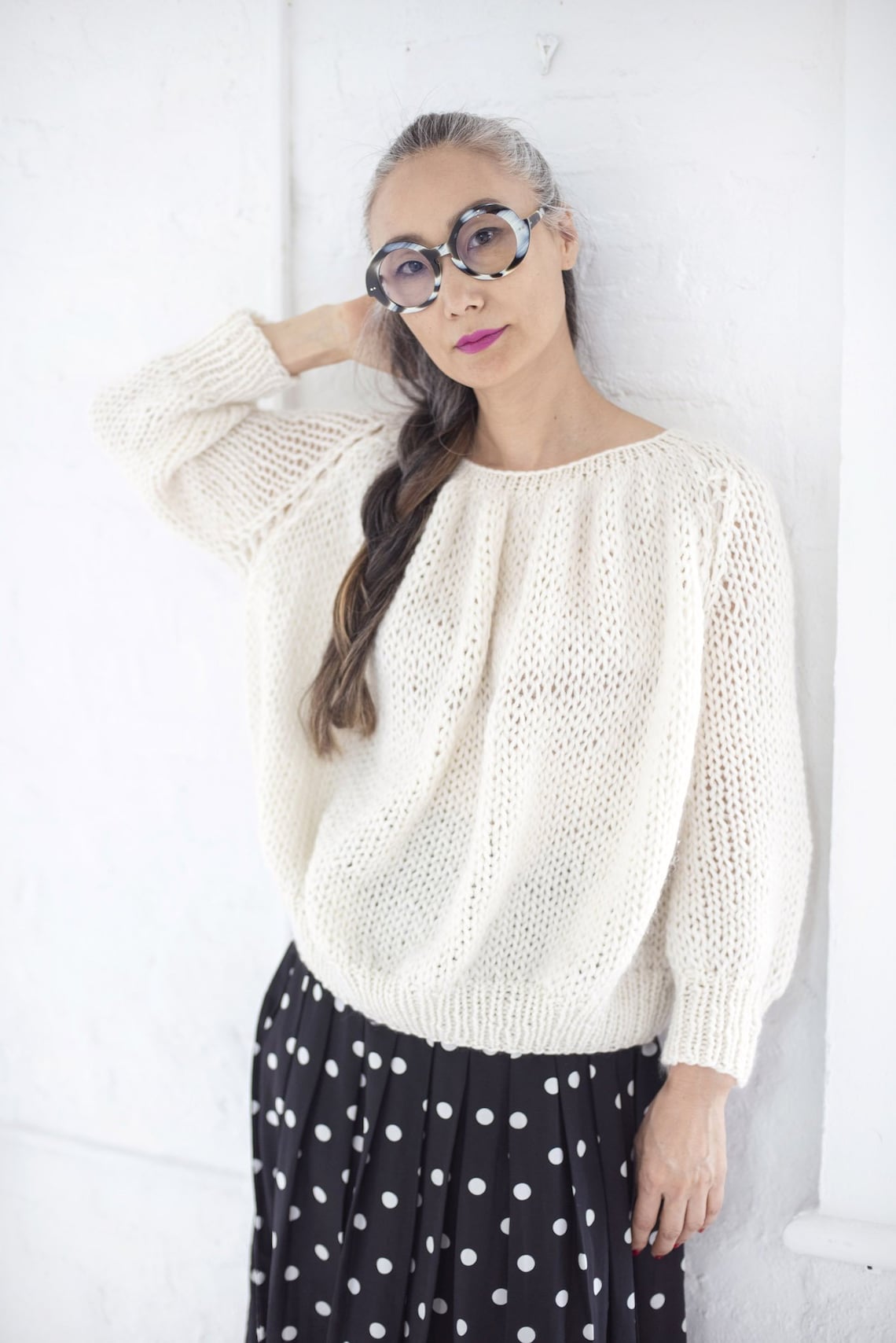 Loopy Mango DIY Kit Rhinebeck Sweater Dream merino | Etsy