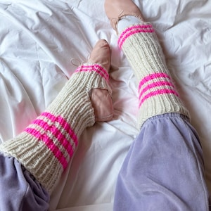 Loopy Mango Flashdance Leg Warmer - PATTERN- Dream (merino Worsted) - Etsy