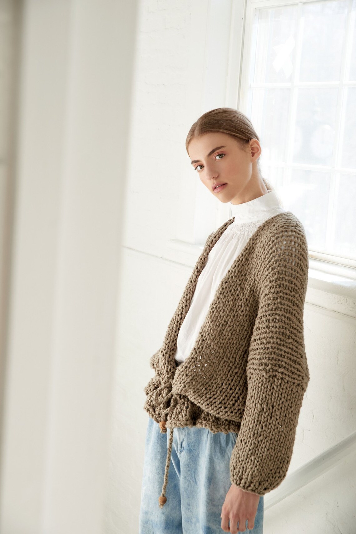 Loopy Mango Summer Cardigan PATTERN Big Cotton - Etsy