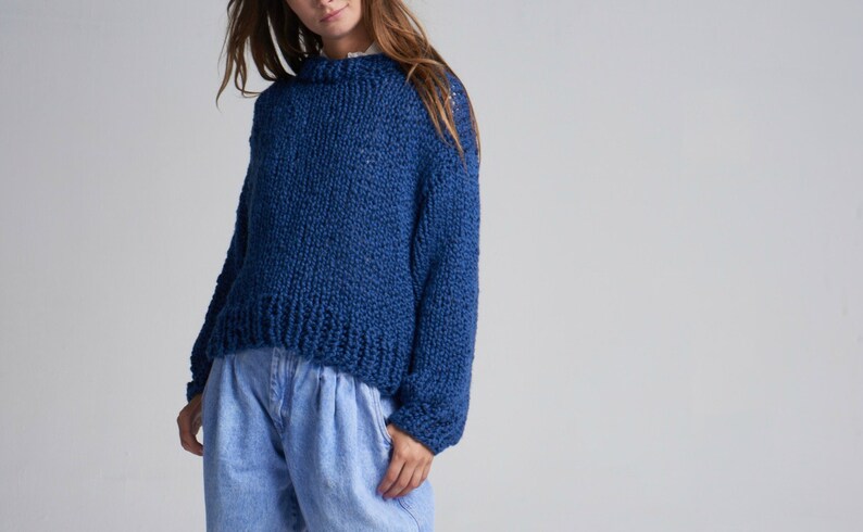Loopy Mango Summer Sweater - PATTERN - Big Cotton - Etsy