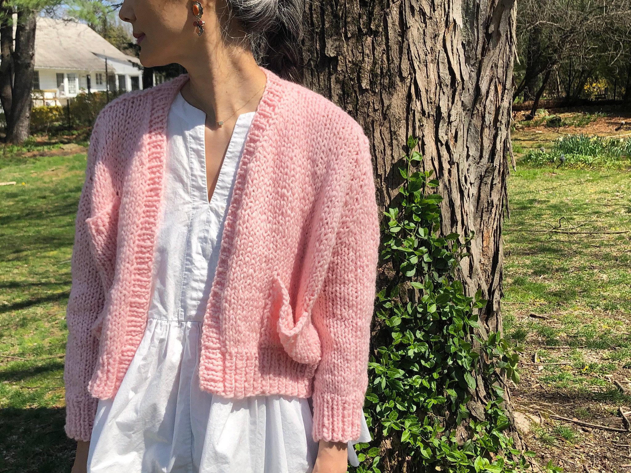Loopy Mango Rhinebeck Cardigan PATTERN - Dream Yarn - Etsy