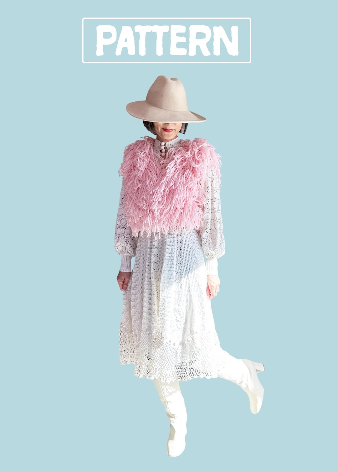 Loopy Mango Swan Vest - PATTERN - Dream Yarn - Etsy