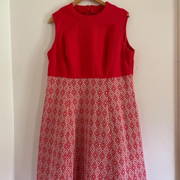 Plus Size Mod Dress - Etsy