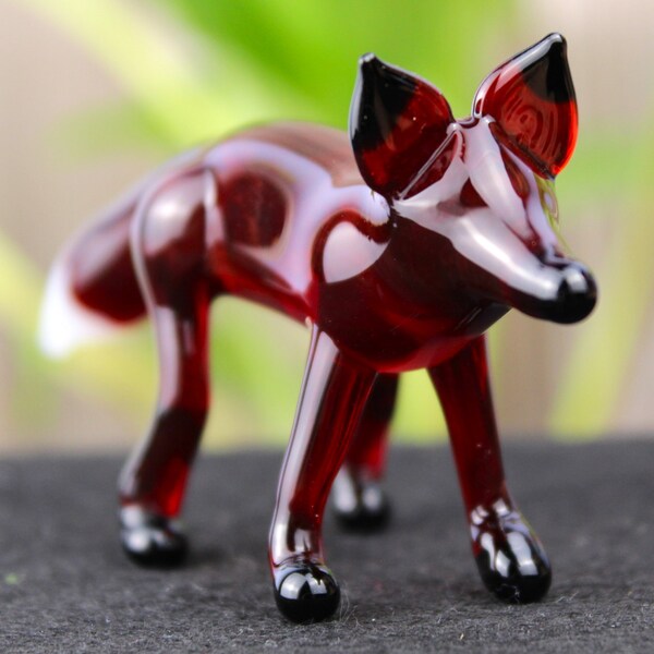 Fox Figurine - Etsy