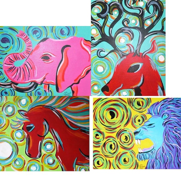 Acrylic Animal - Etsy