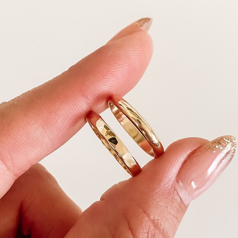 Simple Gold Ring - Etsy