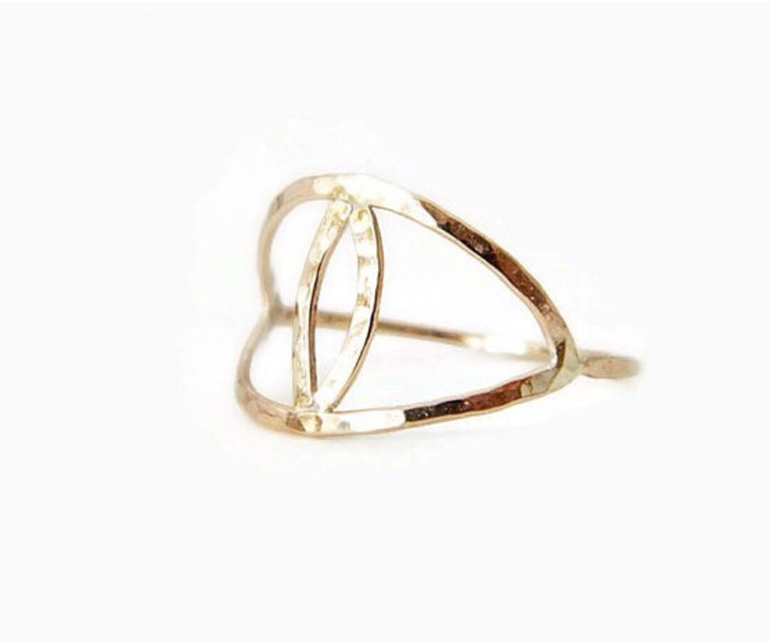 Cat Eye Ring, Sterling Silver Evil Eye Ring, Dainty Gold Filled Ring ...