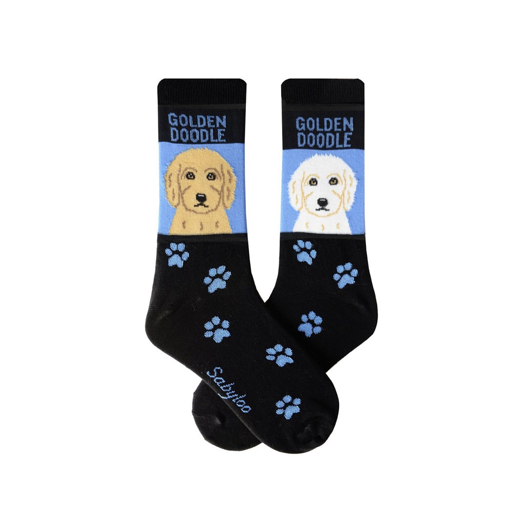 Golden Doodle Dog Socks for Dog Lovers, Men and Women, Gift - Etsy