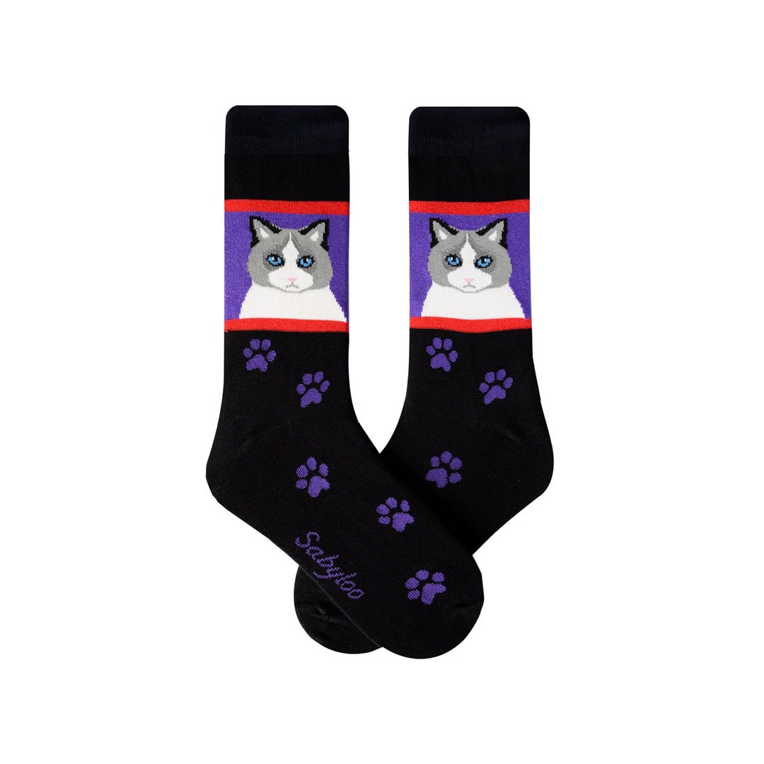 Ragdoll Cat Socks for Cat Lovers, Men and Women, Gift - Etsy