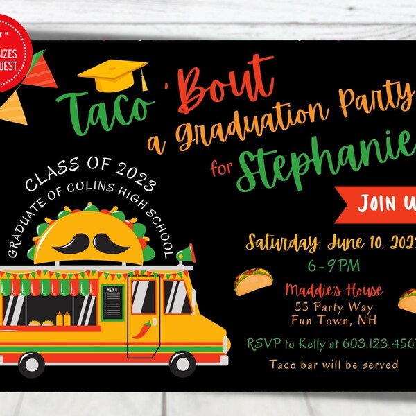 8th Grade Graduation Invitations - Etsy