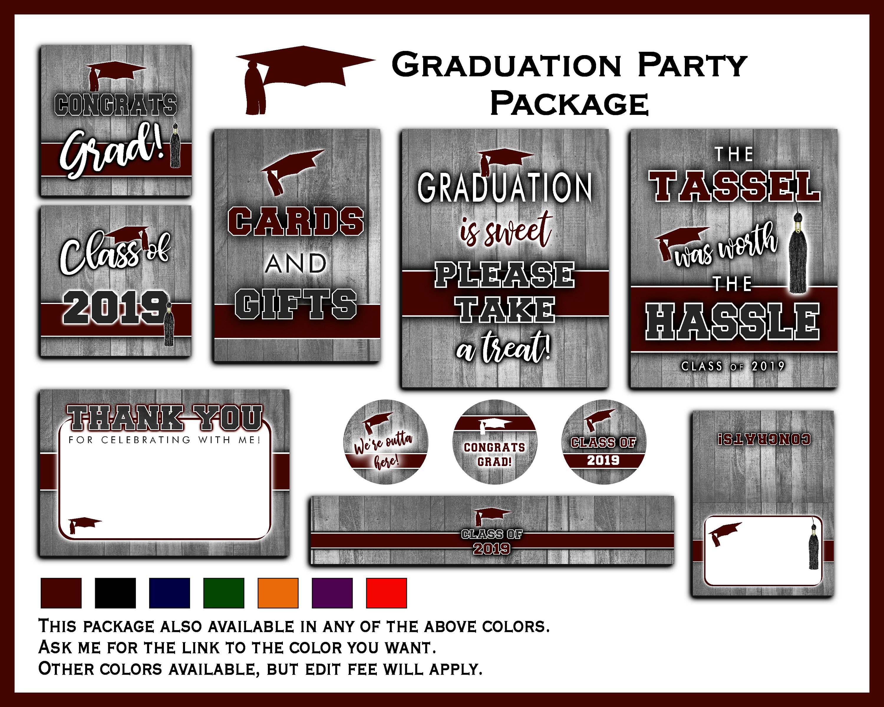 Graduation Party Packages