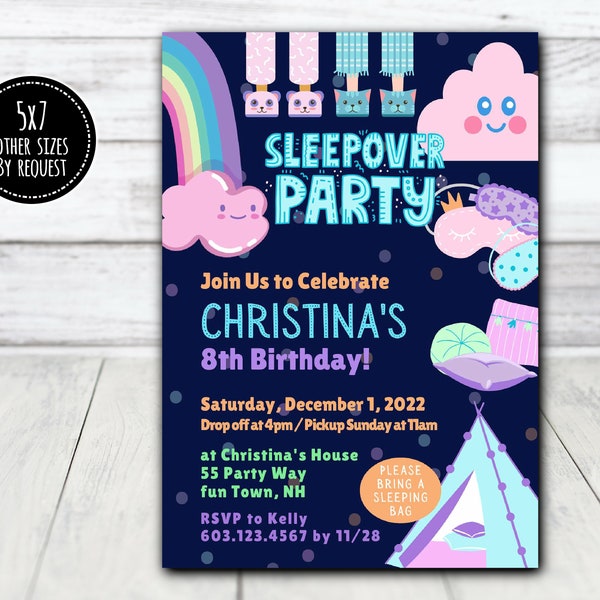 Slumber Party Etsy