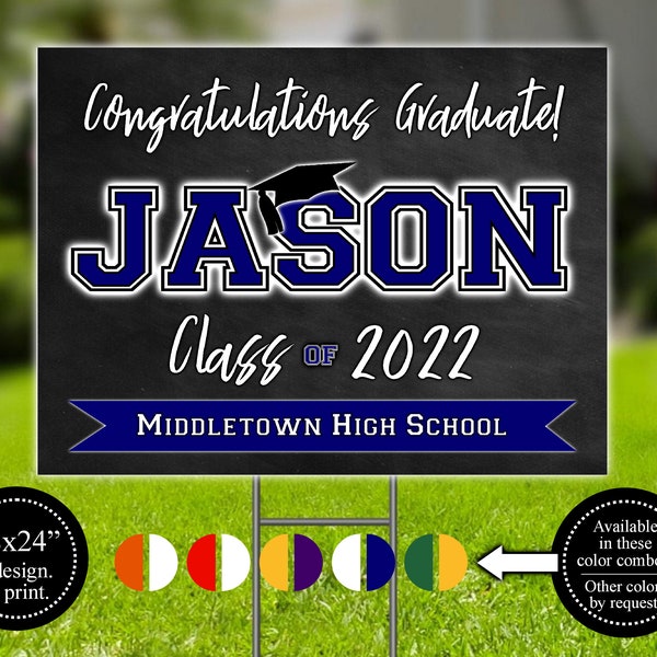 Yard Signs Graduation - Etsy