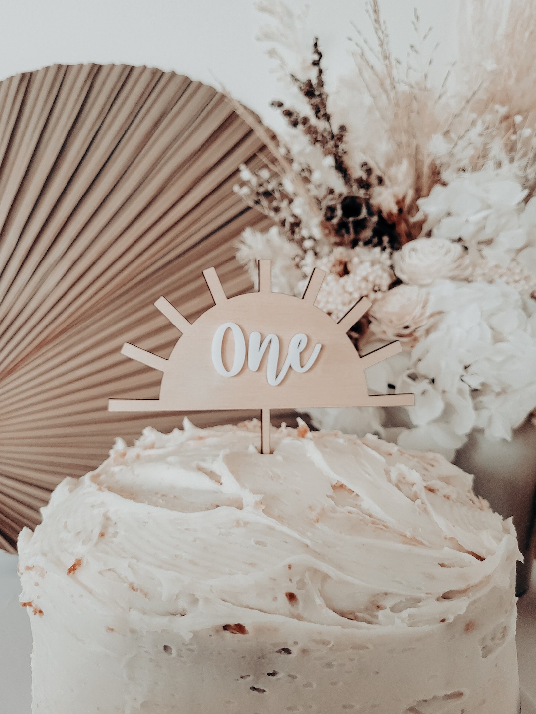 One Birthday Cake Topper, 1st Cake Topper, One Cake Topper, Sunshine ...