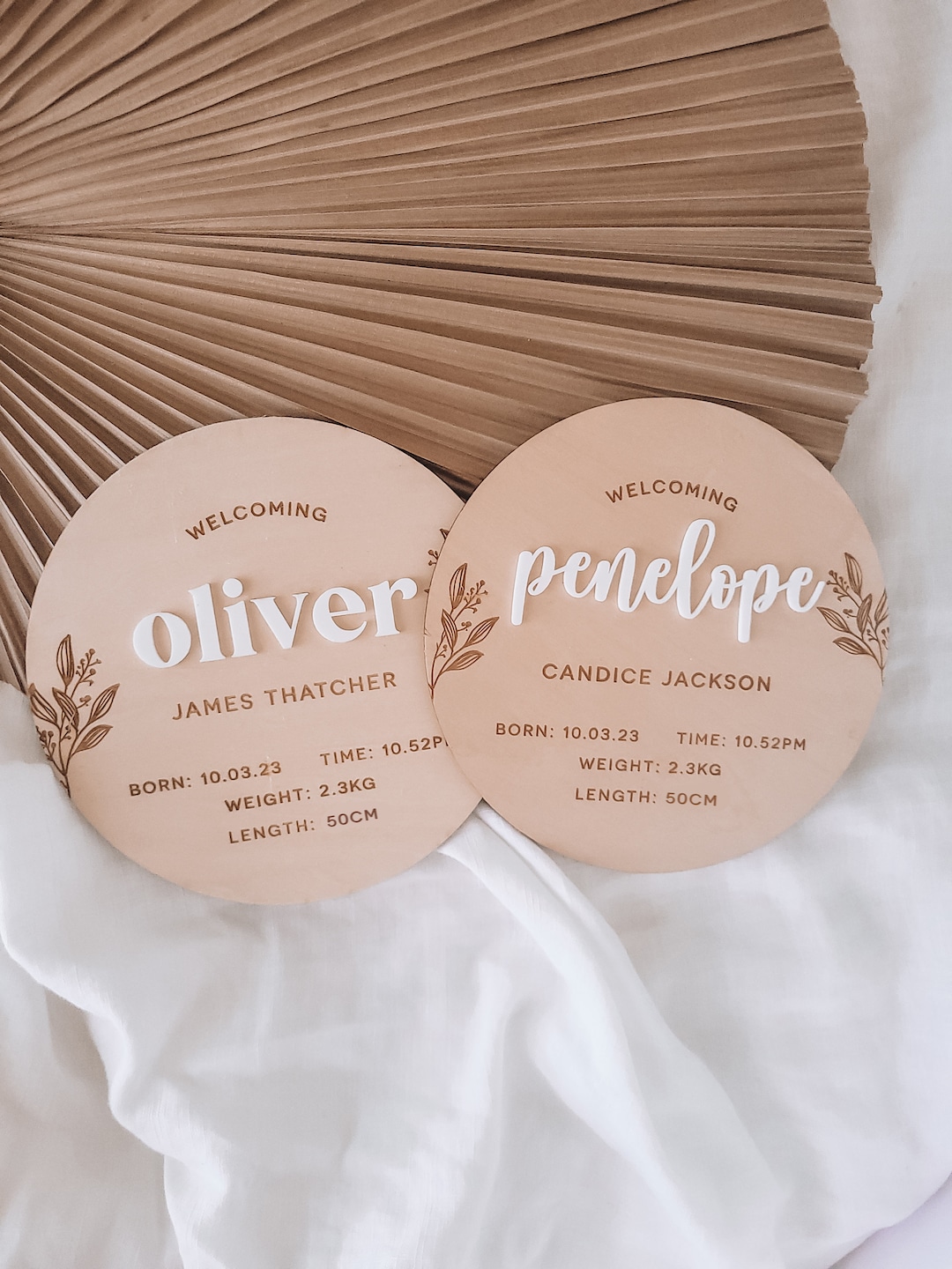 Baby Announcement Sign, Hello World Wooden Sign, Baby Announcement ...