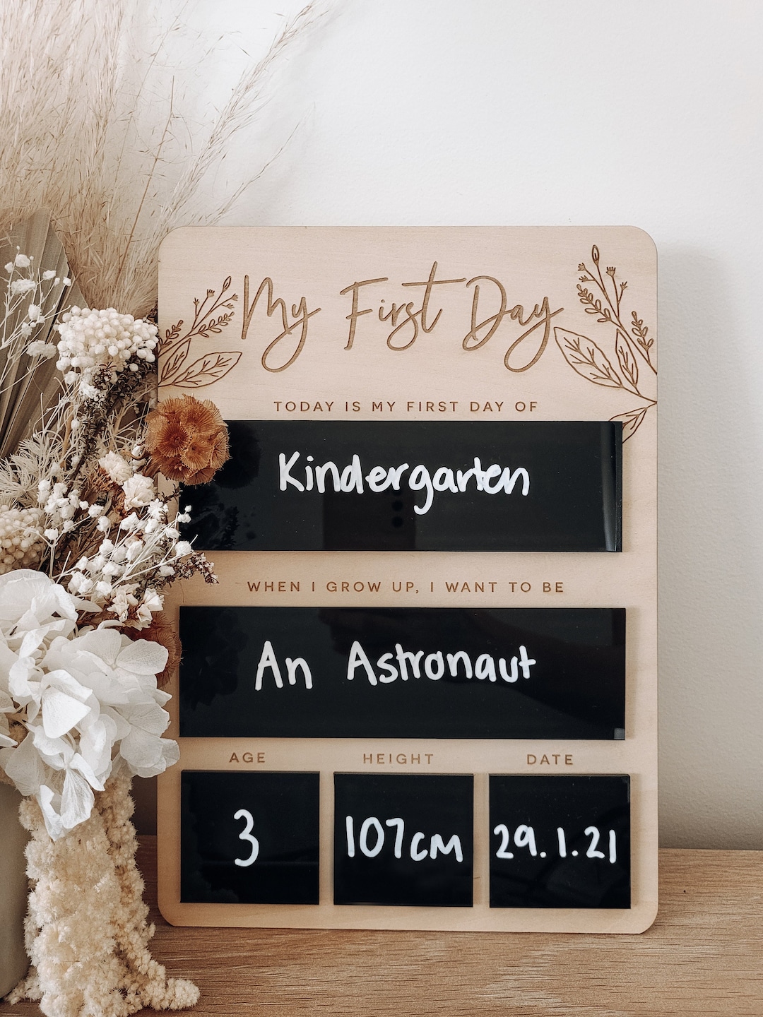 My First Day Board, Back to School Sign, My Last Day, Back to School ...