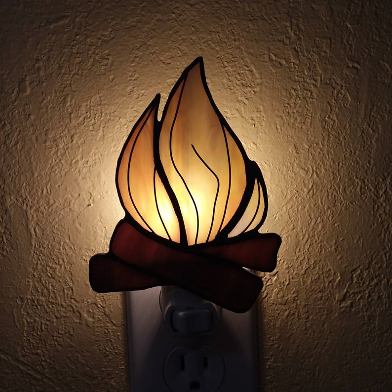 Campfire Night Light - Etsy
