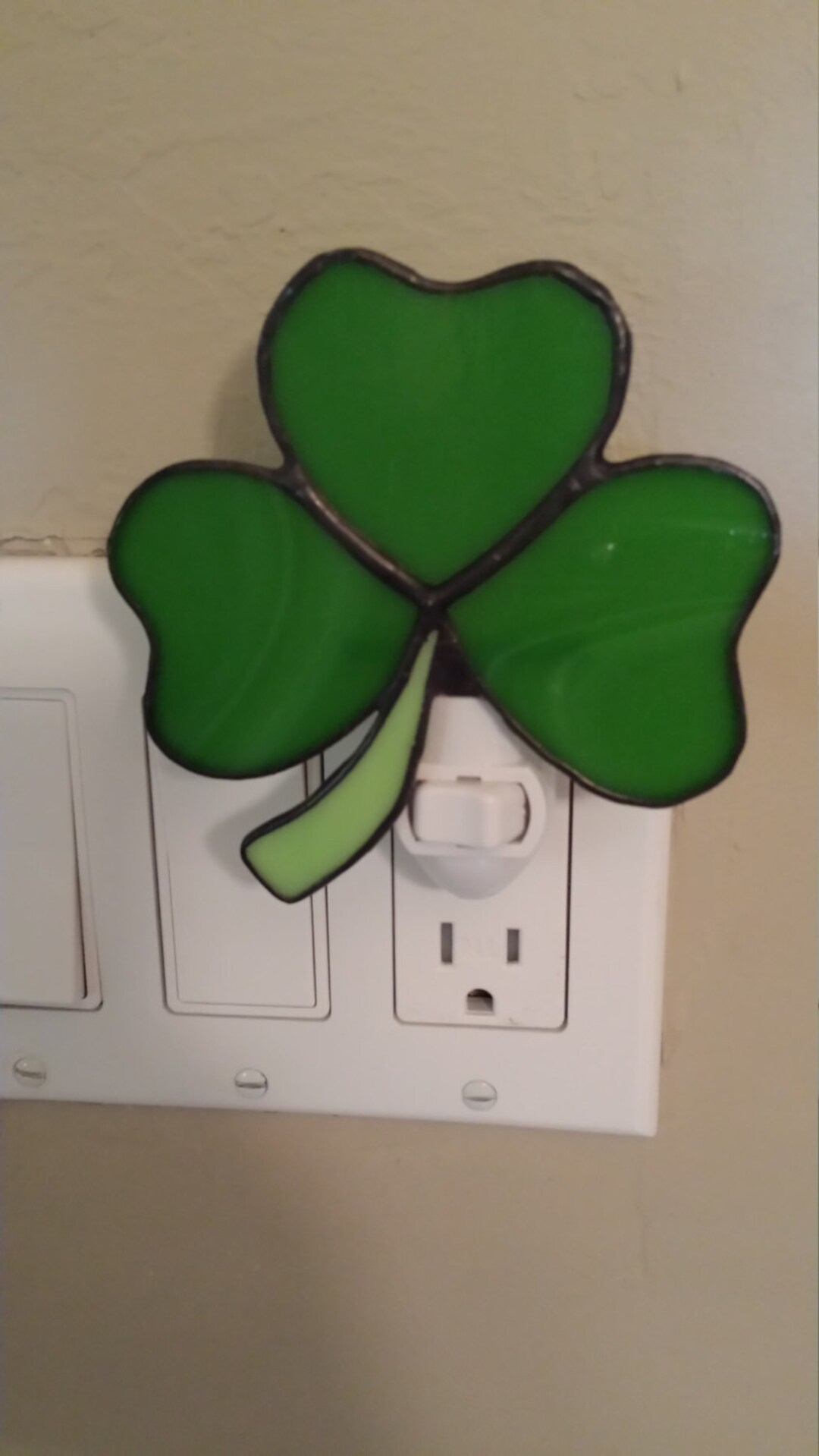 Shamrock Night Light - Etsy
