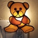 Teddy Bear Night Light - Etsy