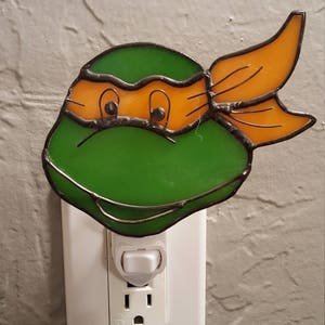 Ninja Turtle Night Light - Etsy