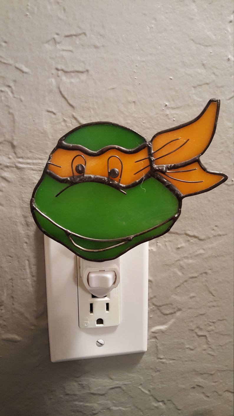 Ninja Turtle Night Light - Etsy