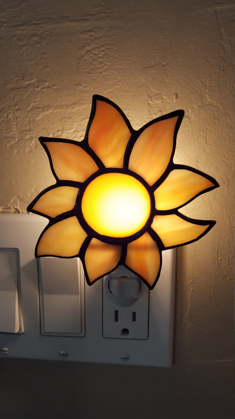 Sunflower Night Light - Etsy