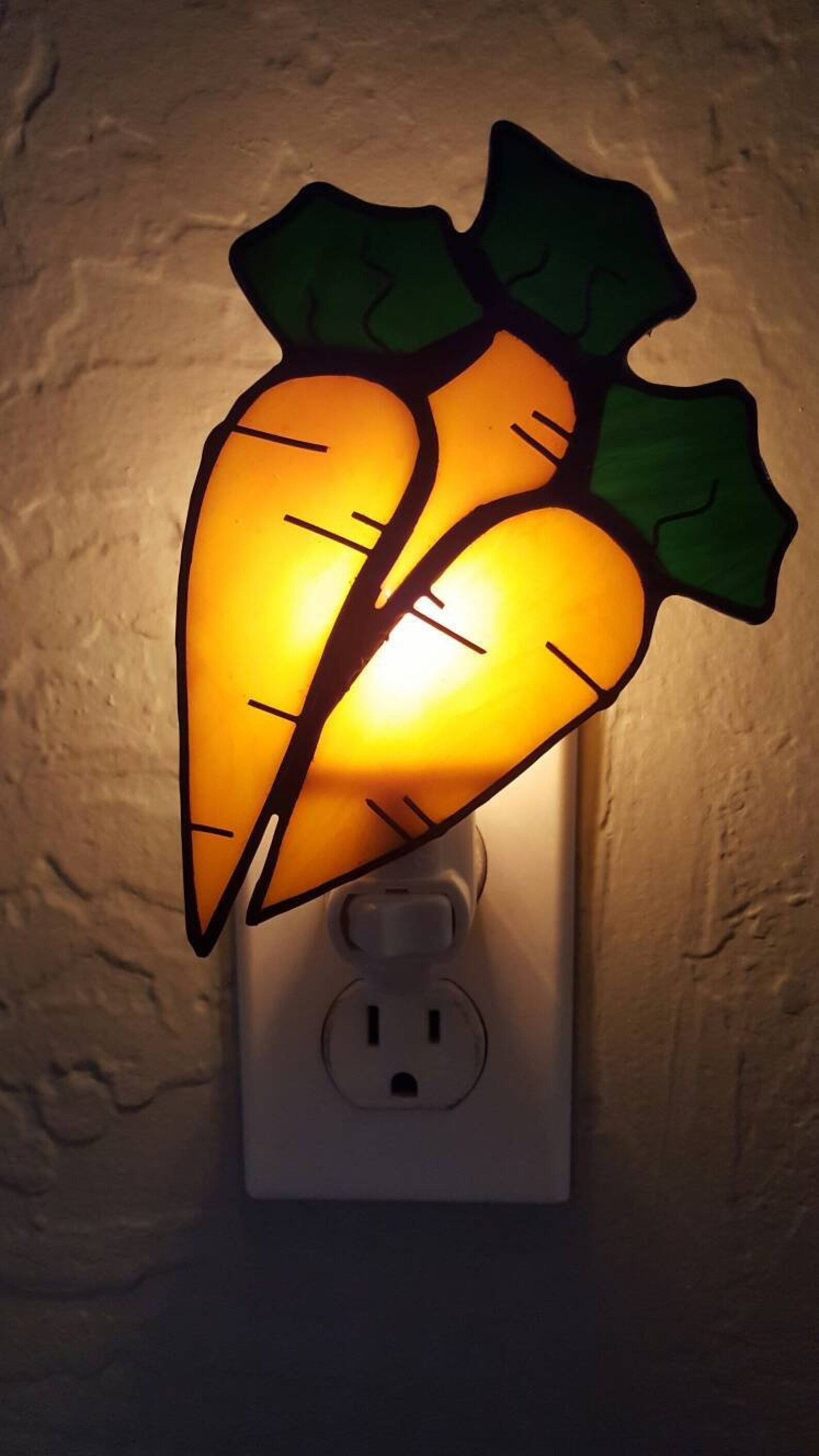 Carrot Night Light | Etsy