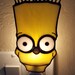 Bart Simpson Night Light - Etsy